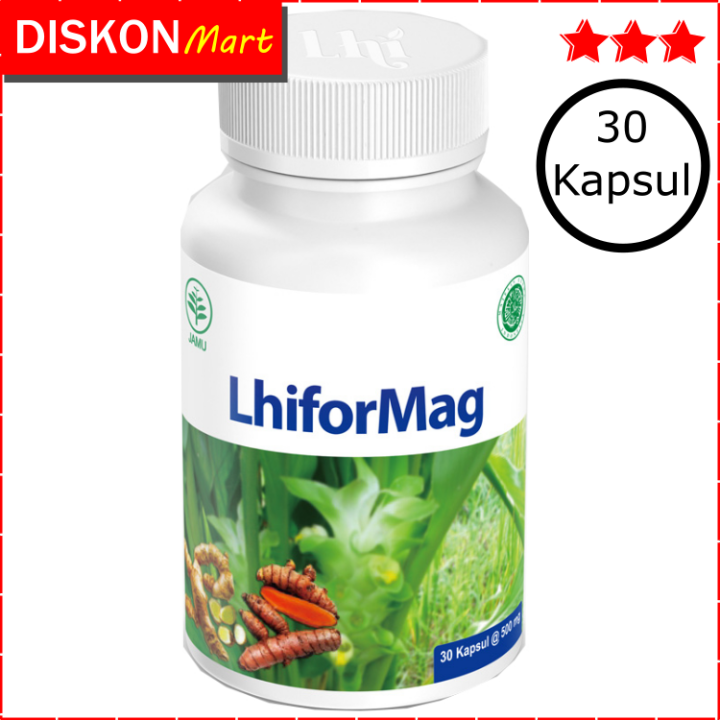 30 KAPSUL LHIFORMAG LIZA HERBAL JAMU OBAT HERBAL MAAG MAAGH MAG DAN ...