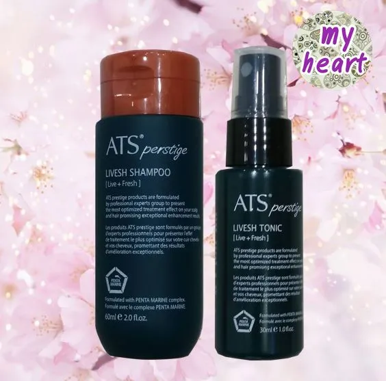 ATS Perstige Livesh Shampoo 60 ml/Tonic 30 ml แชมพู โทนิค ลดและป้องกัน ...