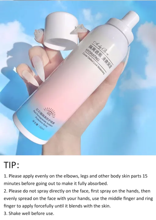 JBox# Pomegranate Isolation Protection Whitening Sunscreen Spray 150ml ...