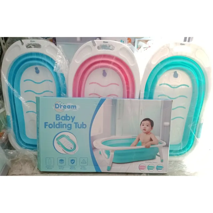 【H76Y9ljp】Foldable Bath Tub + Bath Pad Set | Lazada PH