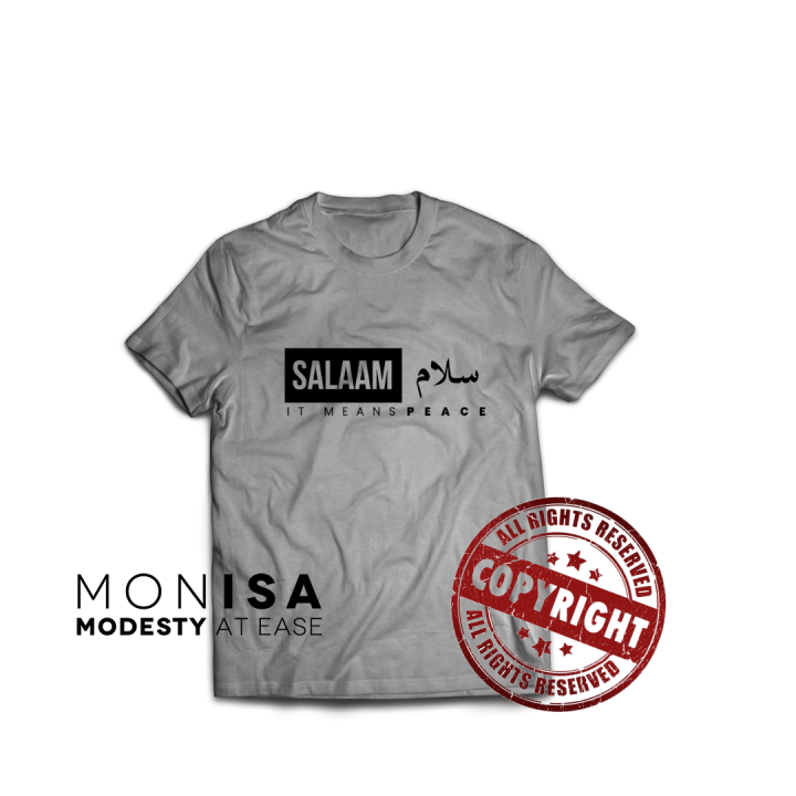 Salaam - Peace Shirt By Monisa Modesty | Lazada PH