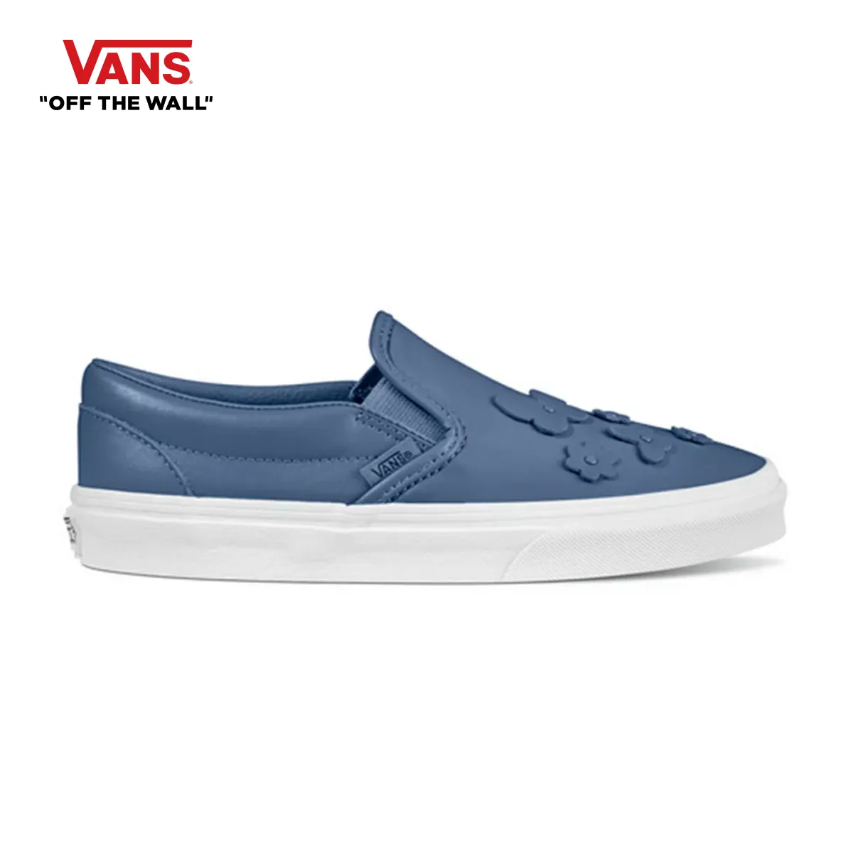 VANS Classic Slip-On - moonlight blue/true white รองเท้า ผ้าใบ VANS ชาย ...