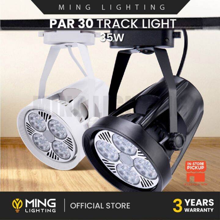 {huupo neon} LED Track Light Casing 35W Par30 Bulb Tracklight Rail Bar ...