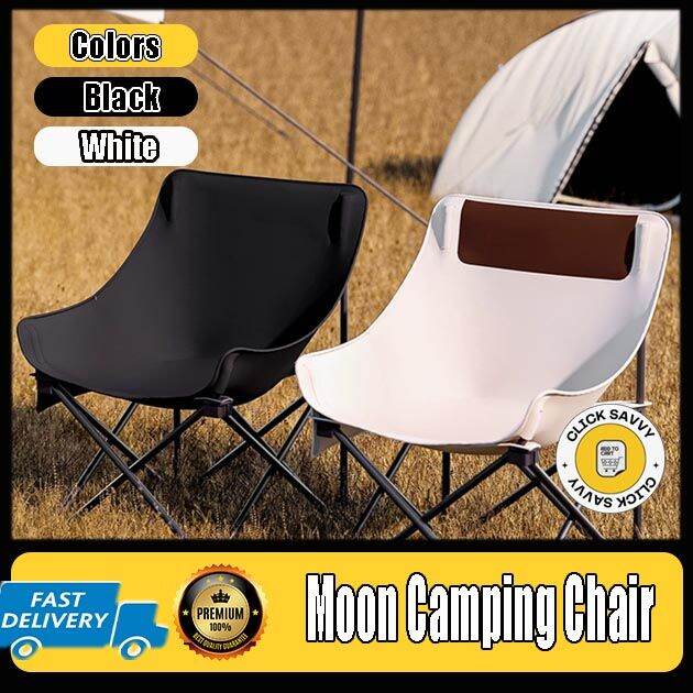 Portable Moon Camping chair oxford cloth fishing chair beach chair ...