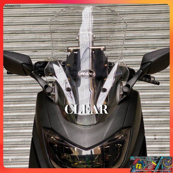 NMAX V2 / V1 WINDSHIELD VISOR NEMO Gladiator Nmax Visor | Lazada PH