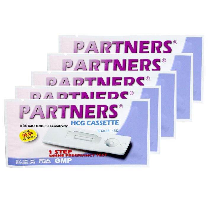 PER PIECE !!! Partners Urine Pregnancy Test (1 EASY STEP) | HCG Test ...