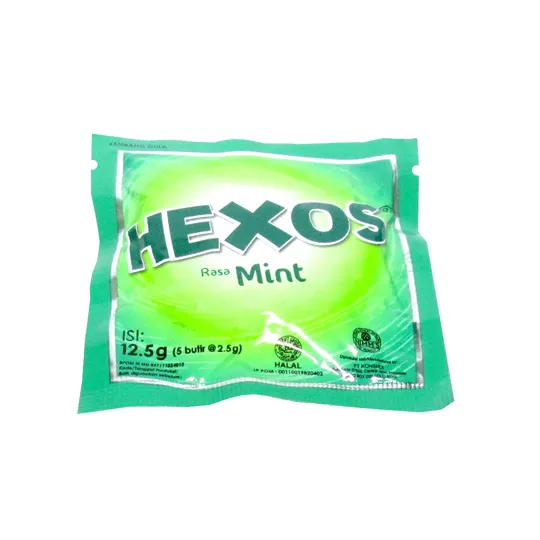 HEXOS 1 SACHET ISI 5 BUTIR HEKSOS HEXSOS PERMEN | Lazada Indonesia
