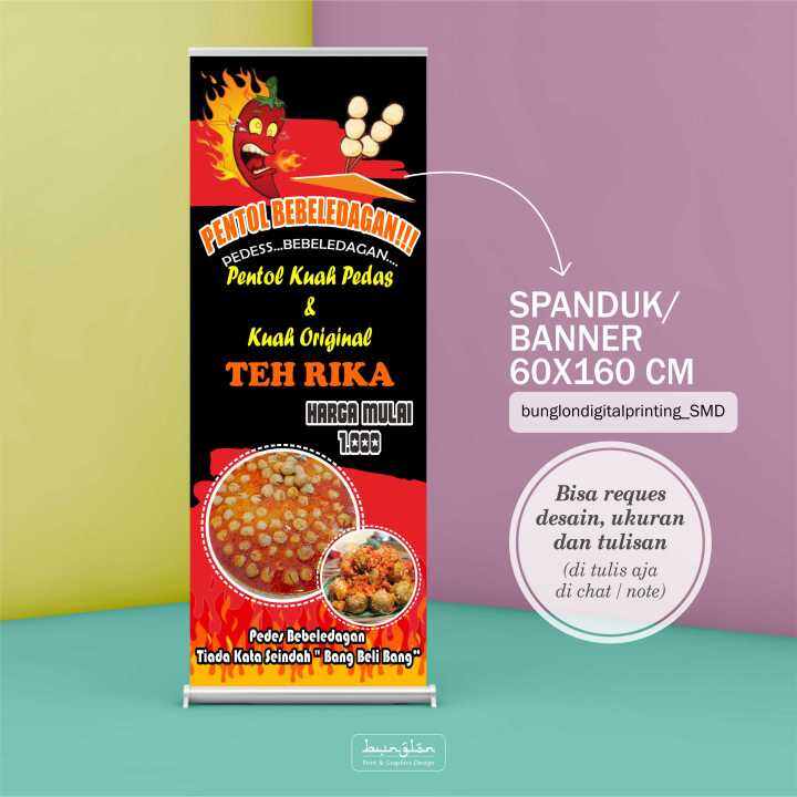 Spanduk, Banner Baso Pentol Free Desain | Lazada Indonesia