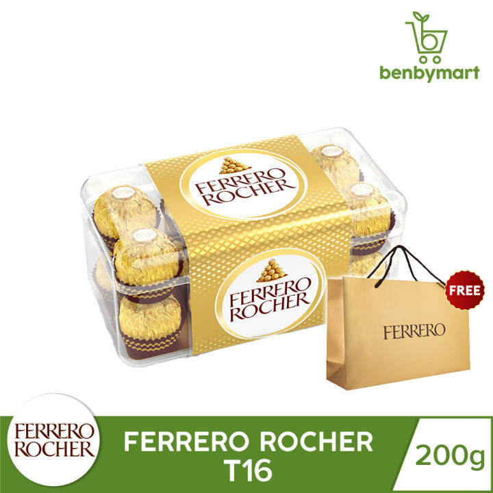 Ferrero Rocher T16 200g Chocolate with Paper Bag | Lazada PH