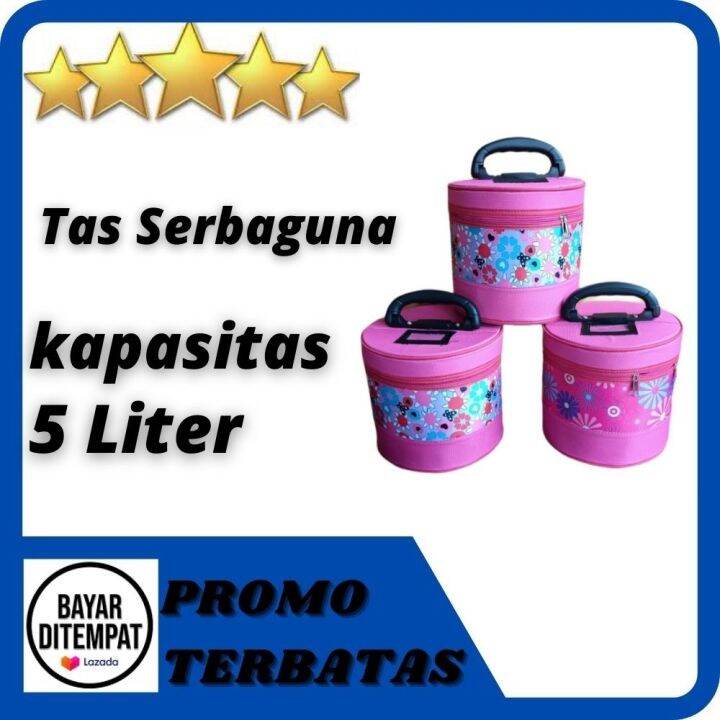 TAS TENONG UKURAN 5LITER BERAS / TENONG MUAT 5 LITER / TAS BERAS ...
