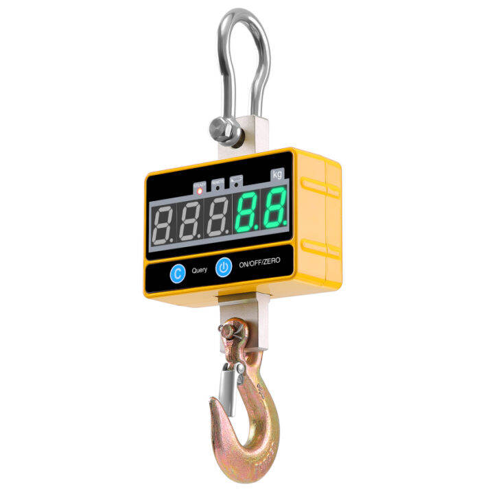 Ocs Se Super Clear Digital Crane Scale 1000kg 2000lb Industrial Heavy
