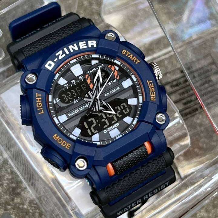 Overwatch D-ZINER (ดีไซเนอร์) Jass นาฬิกาข้อมือผู้ชาย แบรนด์แท้ กันน้ำ ...