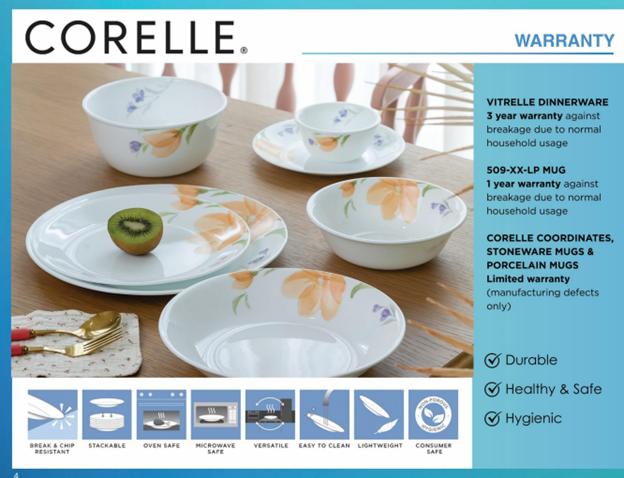Corelle DINNERWARE SETS | Lazada PH