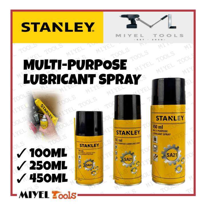 STANLEY 100ML / 250ML / 450ML Multi Purpose Lubricant Spray | Lazada PH