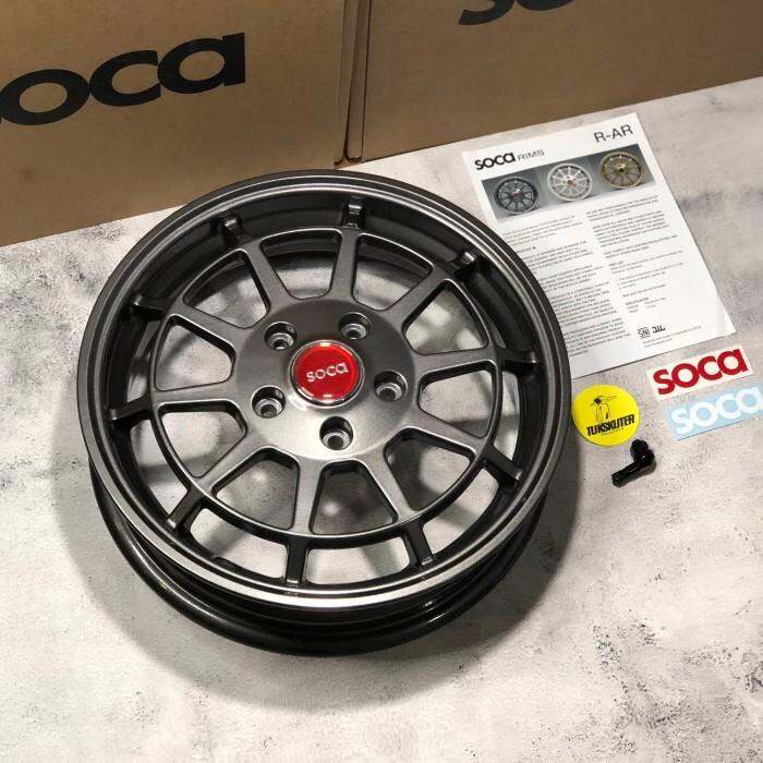 Velg Soca Wheels R-Ar Ring12 Titanium Vespa Sprint Primavera Gts S Lx ...
