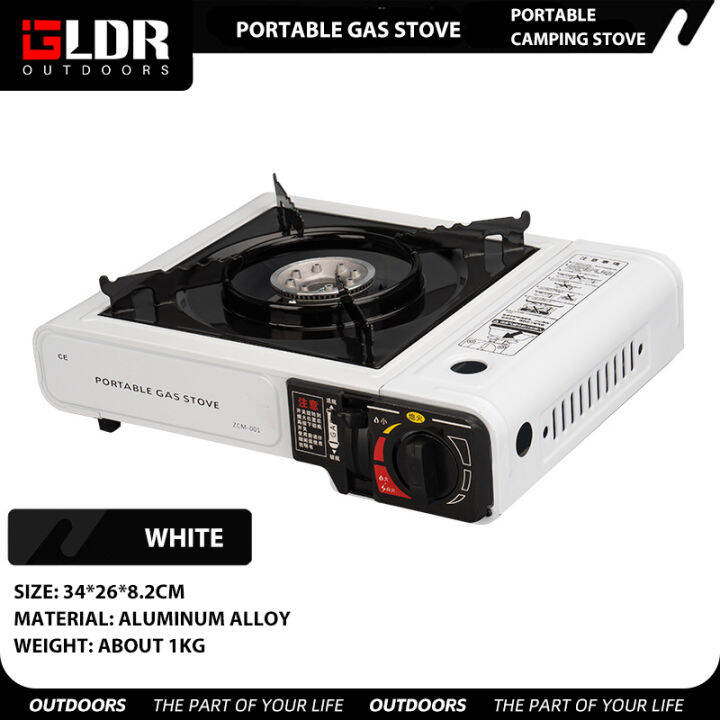 Outdoor Cassette Stove With Gas Tank Complete Set Picnic Strong Fire ...