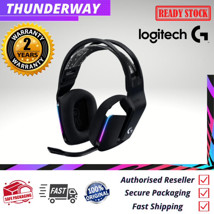 LOGITECG G G733 Lightspeed Wireless RGB Gaming Headset , Blue Voice ...