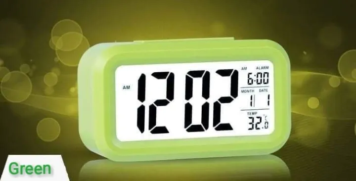 Ditoo Digital LED Display Electronic Alarm Clock Snooze Backlight ...