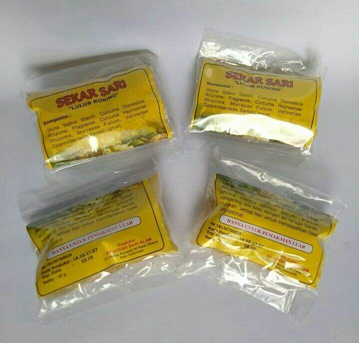 Lulur Kuning Sekar Sari 10 Sachet | Lazada Indonesia