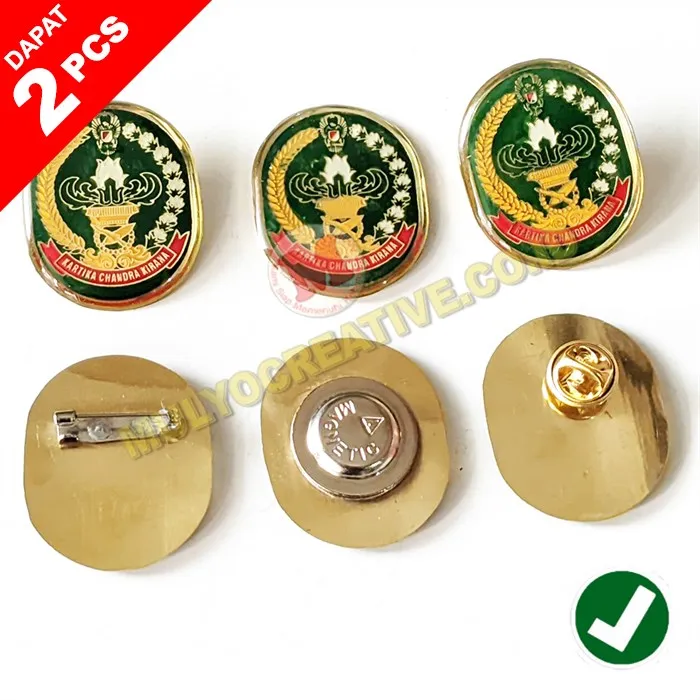Pin Bross Logo Persit Kartika Chandra Kirana Lapis Fiber /2pcs | Lazada ...