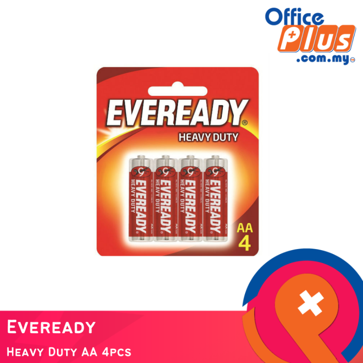 Eveready Heavy Duty AA 4pcs | Lazada