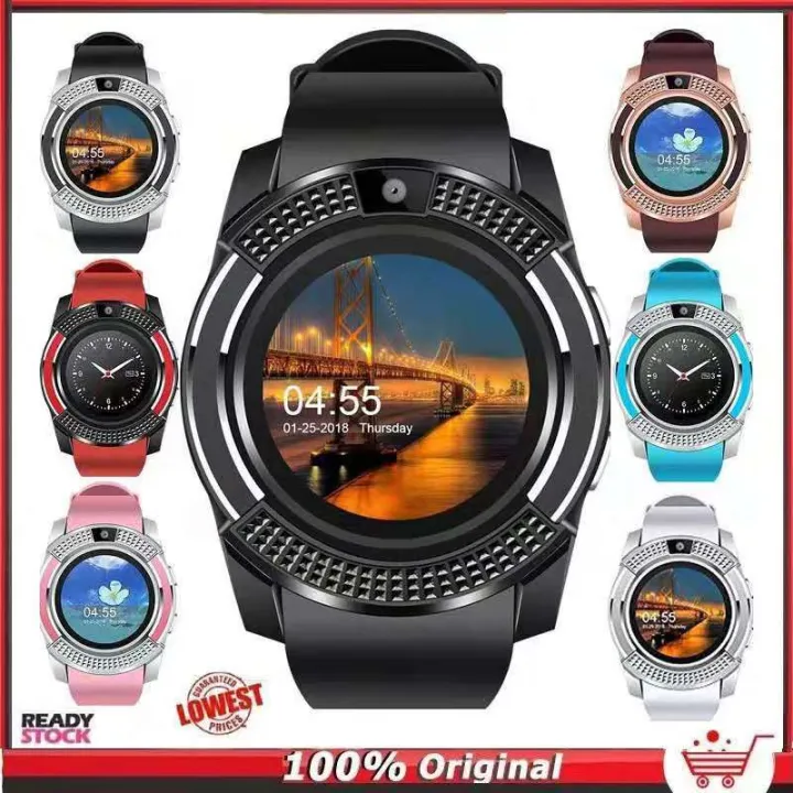 Original V8 Smart Watch Bluetooth Sport Watch Support TF SIM camera ...