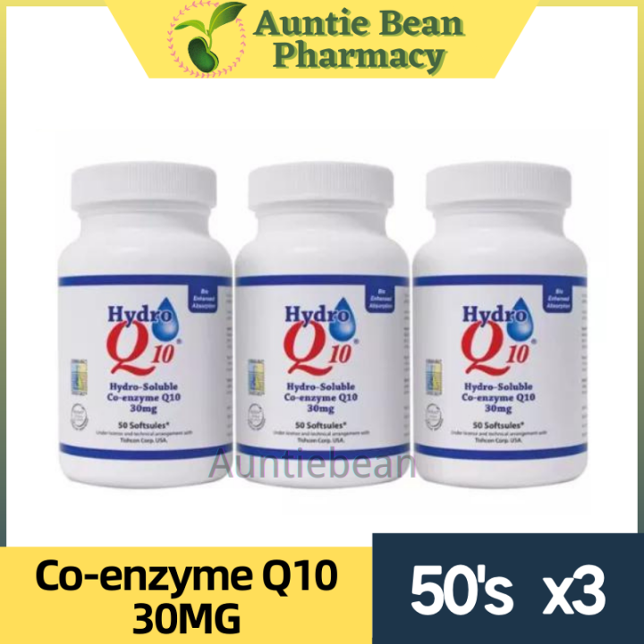 Nuvanta Hydro Q 10 30mg 50 softgel x 2 bottle FOC 50 softgel | Lazada