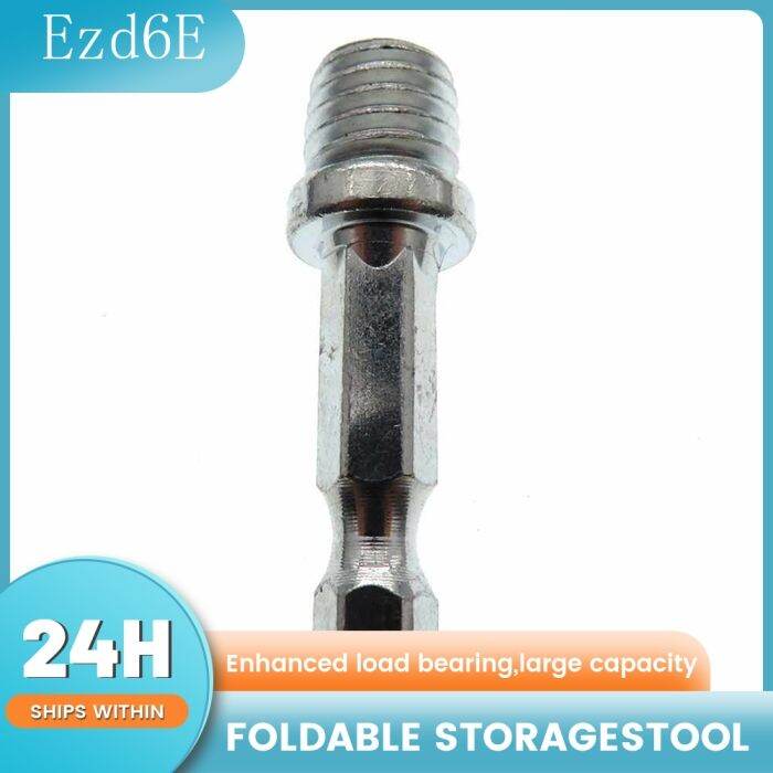 Ezd6 M10/M14 Hand Drill to Polisher Grinder Adapter Rod para sa Pag ...