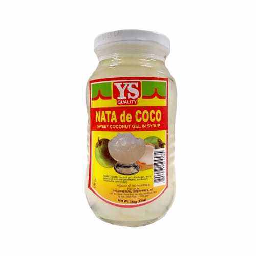 YS Quality Nata De Coco Sweet Coconut Gel in Syrup (340g) | Lazada PH