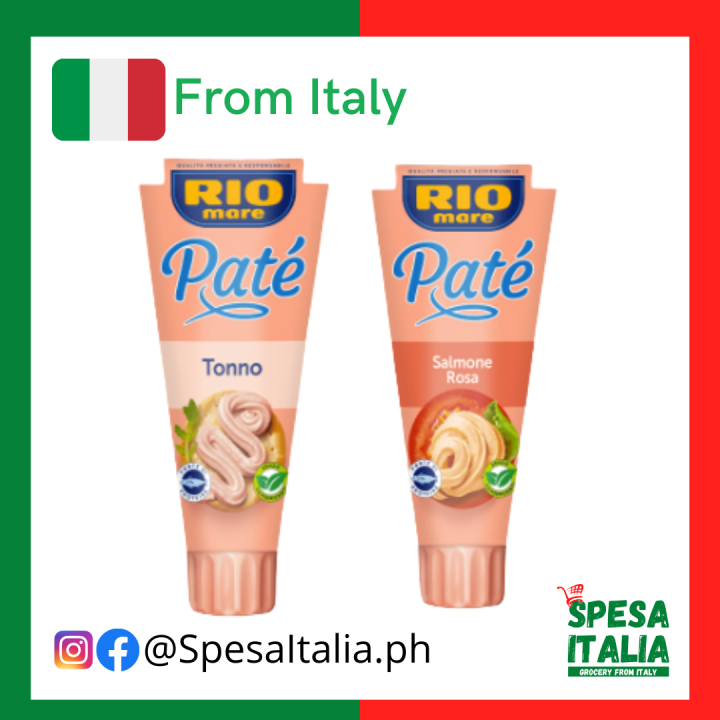 Rio Mare Tuna and Salmon Pate (from Italy) | Lazada PH