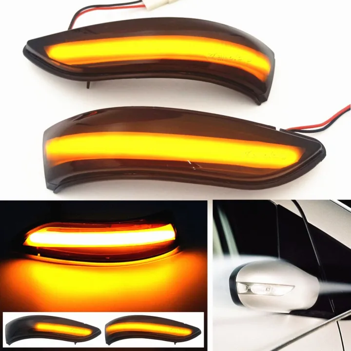 Dynamic Sequential Blinker Rear View Mirror Side Marker Lamp Flashing ...