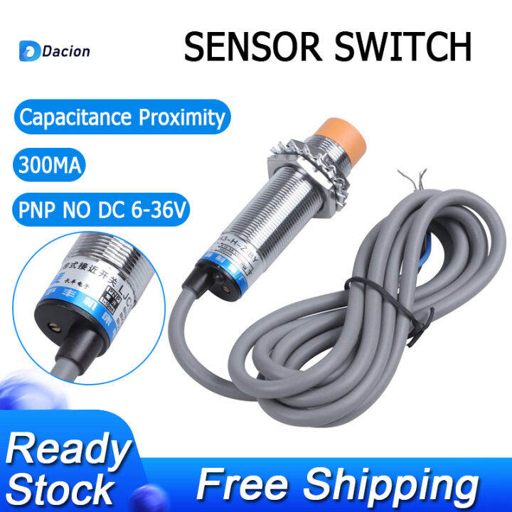 LJC18A3-H-Z/BY 1-10mm Capacitance Proximity Sensor Switch PNP NO DC 6-36V 300mA | Lazada PH