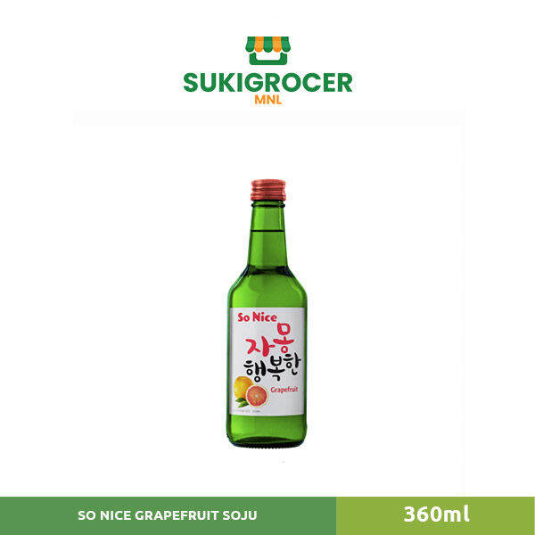 So Nice Grapefruit Soju 360ml | Lazada PH