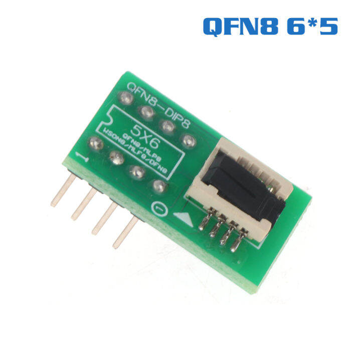 DONGLIONG DFN8 WSON8 MLF8 MLP8 QFN8 to DIP8 Adapter 6*5mm 6*8 IC Chips Socket For CH341A TL866ii ...