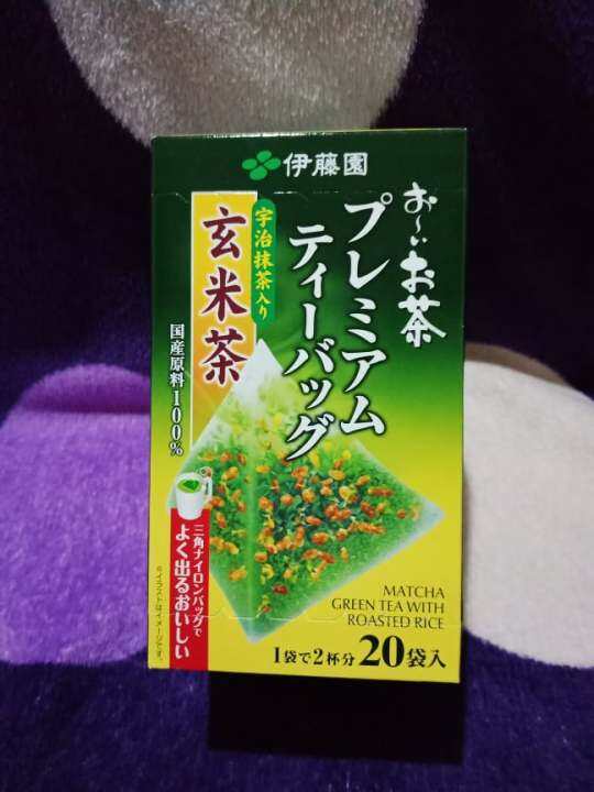 ITO EN Matcha Green Tea with Roasted Rice 20's Made In JAPAN | Lazada PH
