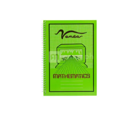 Vanda Mathematics Notebook 6 x 8.5 80 Leaves – Green | Lazada PH