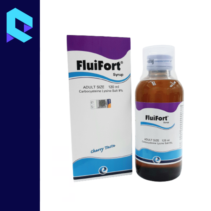 Fluifort Syrup 120ml [Exp: 06/2024] | Lazada