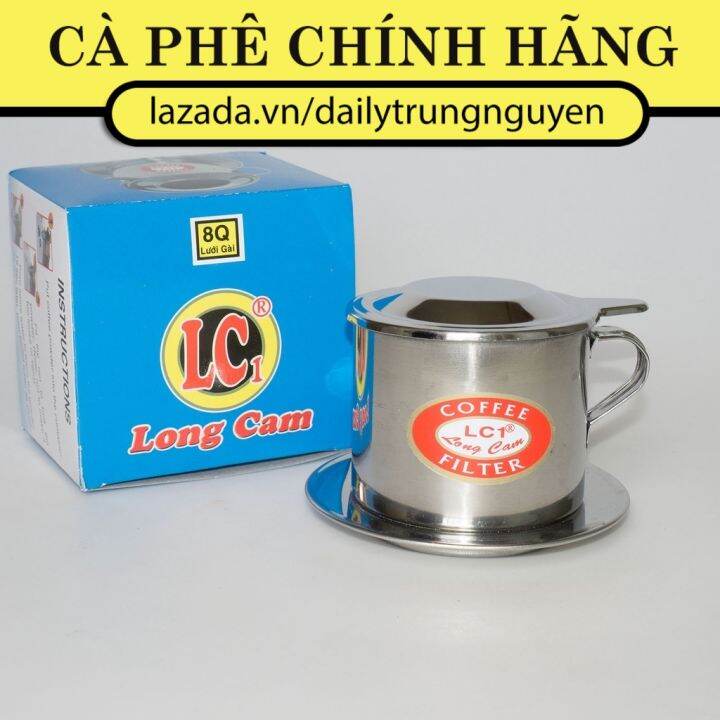 [GIÁ SỈ TẠI XƯỞNG] Phin Long Cam, Phin pha cà phê inox đẹp, cỡ lớn chuẩn các cỡ số (9-10-Đại ...