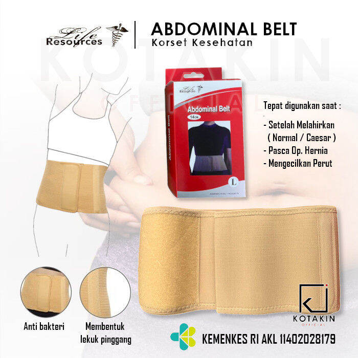 Elastic Abdominal Belt Life Resources - Korset Kesehatan - Langsing | Lazada Indonesia