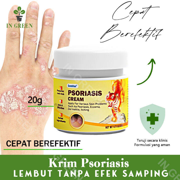 PSORIASIS Sumifun Salep Gatal Gatal Exim Ruam Jamur Bakteri Eczema ...