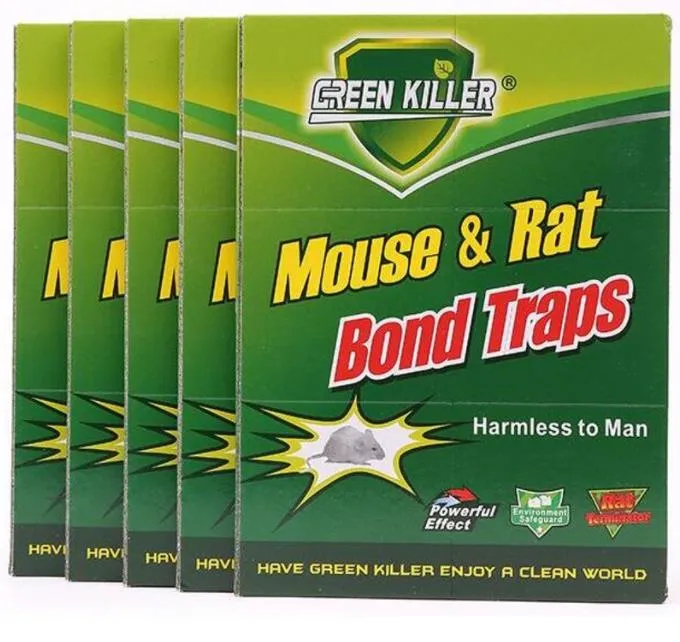 JENNY888 Green Card Power Mouse Rubber Sheet/mouse trap/traps/mouse ...