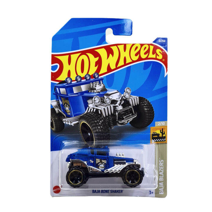Hot Wheels Baja Bone Shaker Blue - F 2022 | Lazada Indonesia