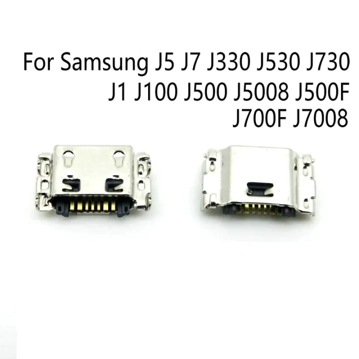 Micro USB 7pin mini Connector Mobile Charging port For Samsung J5 J7 ...