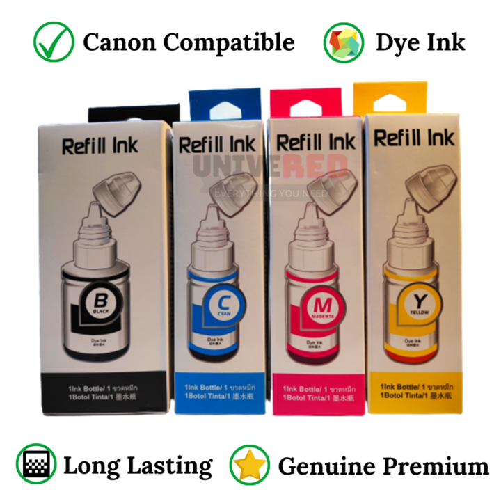 135ML/ 70ML Canon Ink for ALL CANON Inkjet Printers, Cartridges, CISS ...