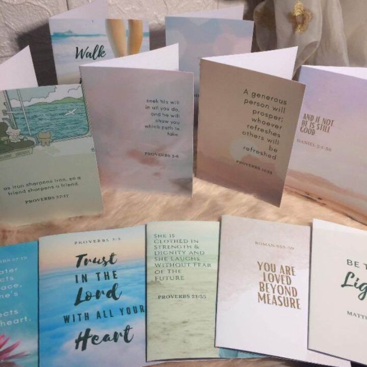 Bible Verse Aesthetic Cards ~ | Lazada PH