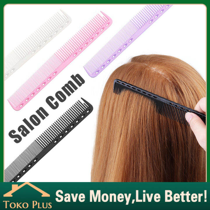 Sisir Rambut Anti Statis 4 Warna Sisir Rata Lebar Sisir Salon Barber ...