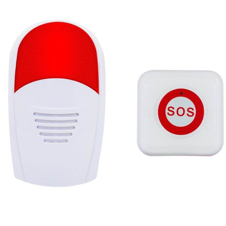 JINGLE BELLS Wireless Emergency Securiy Alarm SOS Waterproof Outdoor ...