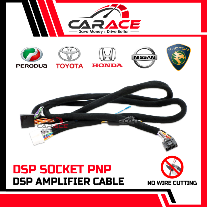 DSP Socket Plug and Play for Android Player Original Perodua Proton ...