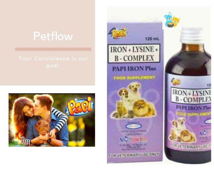 Papi iron plus b complex syrup 120ml | Lazada PH