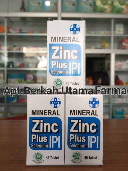 IPI Mineral Zinc Plus Selenium - 45 Tablet | Lazada Indonesia